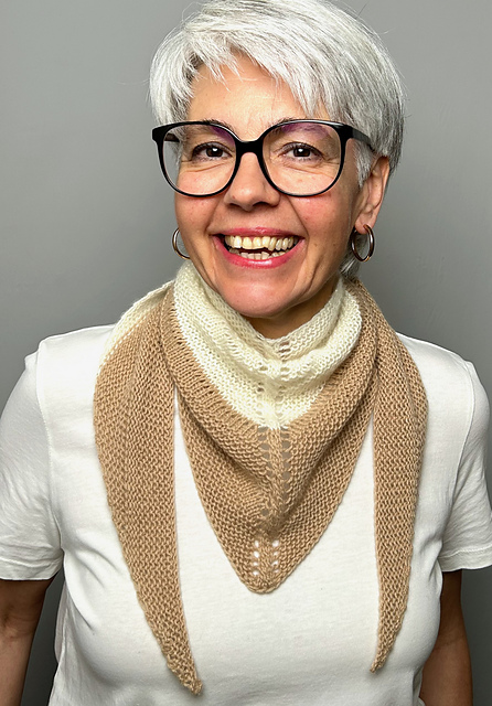 Ravelry: Bandana "Strandcafé" pattern by Dani Bauer