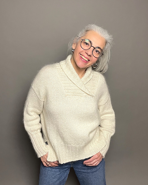 Ravelry: Snowglimmer-Sweater pattern by Dani Bauer