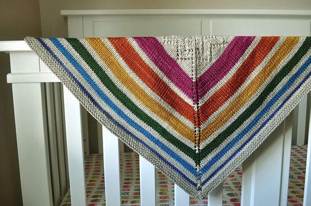Ravelry: Sunshower Baby Blanket pattern by Melissa LaBarre