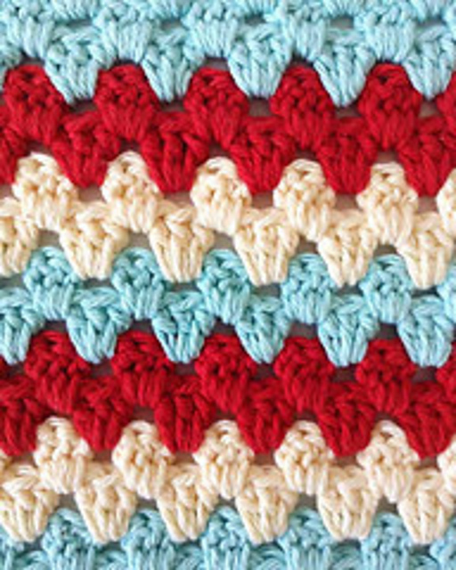 Ravelry: Stitch Repeat - Granny Rows pattern by Maggie Weldon