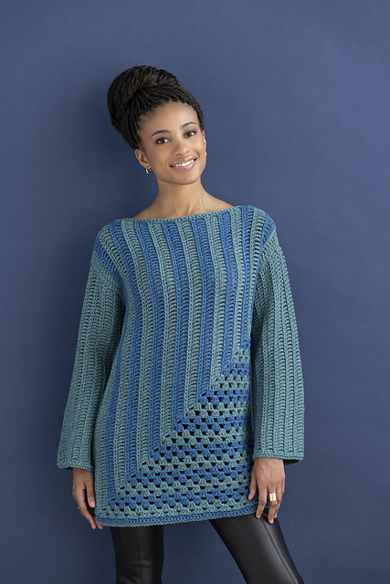Ravelry: Tidal Tributary pattern by George Shaheen