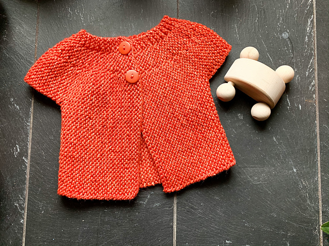 Ravelry: Retro Baby Smock pattern by Sarah Carter Kostohryz