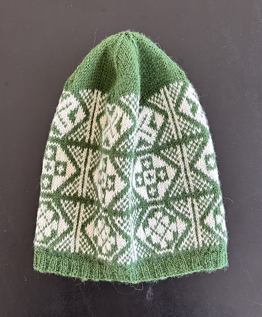 Ravelry: Knitting Jenny 33: Fair Isle Fisherman's Kep Hat pattern by Jennifer Daley