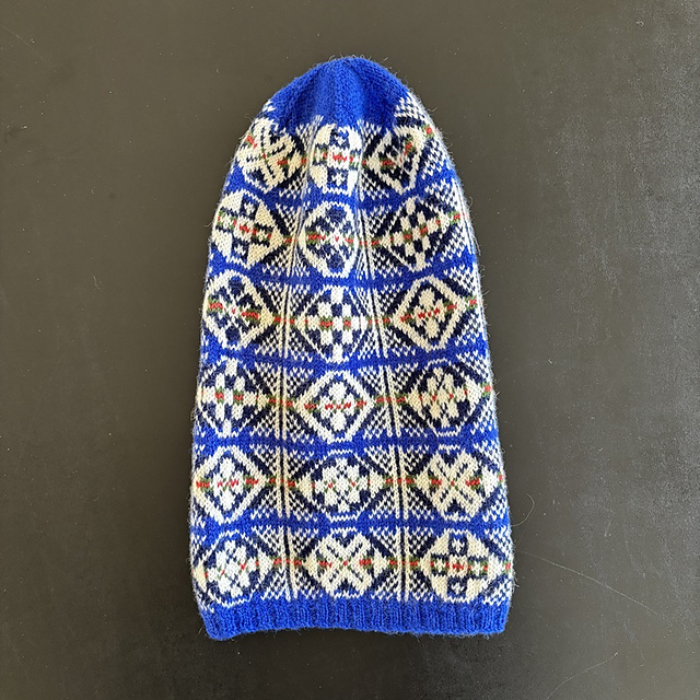Ravelry: Knitting Jenny 34: Fair Isle Fisherman's Kep Hat pattern by Jennifer Daley