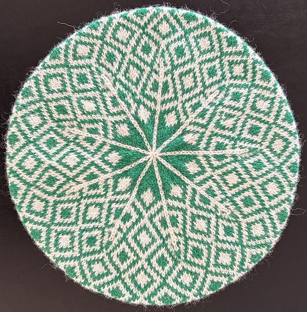 Ravelry: Knitting Jenny 50: Fair Isle Tam o' Shanter pattern by ...
