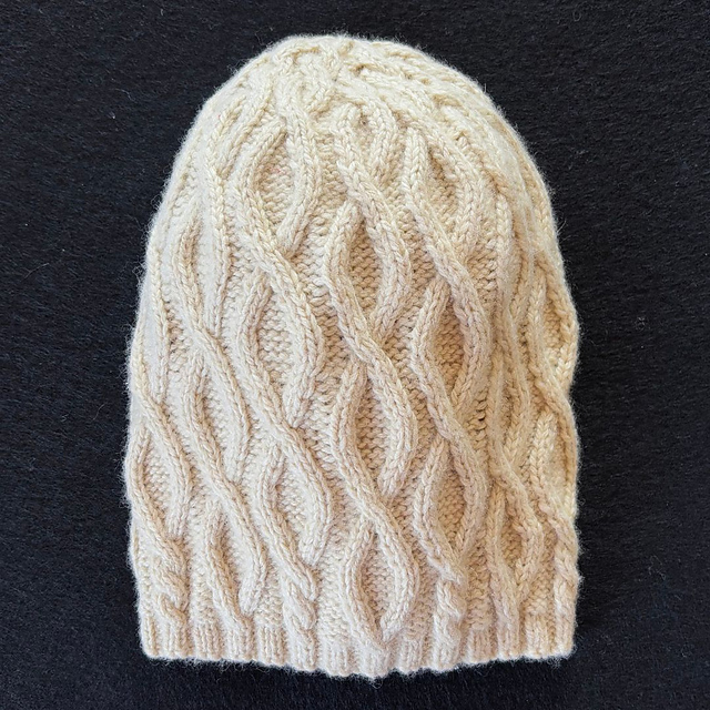 Ravelry: Knitting Jenny 116: Irish Aran Cabled Hat pattern by Jennifer ...