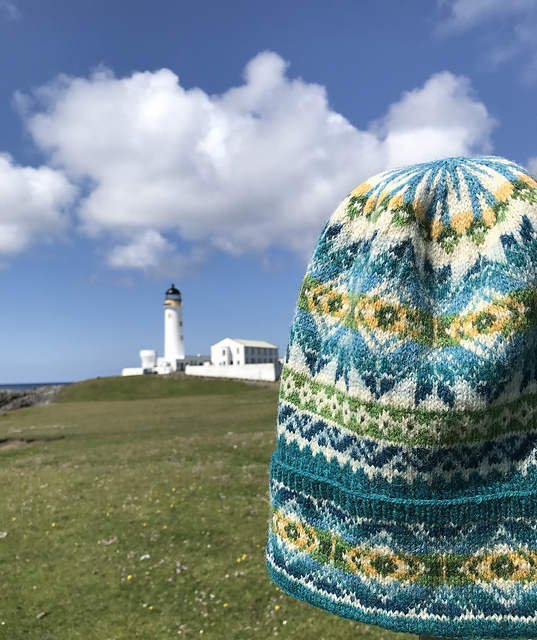 Ravelry: Knitting Jenny 18: Fair Isle Fisherman's Kep Hat pattern by Jennifer Daley