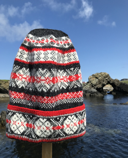 Ravelry: Knitting Jenny 19: Fair Isle Fisherman's Kep Hat pattern by Jennifer Daley