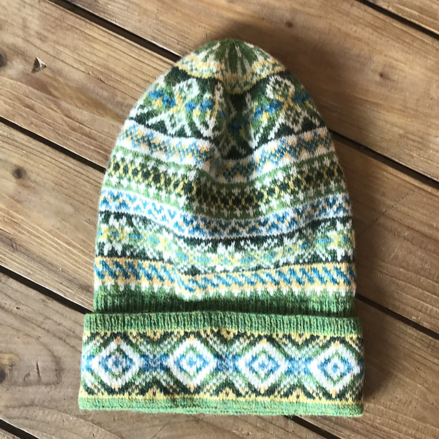 Ravelry: Knitting Jenny 23: Fair Isle Fisherman's Kep Hat pattern by ...