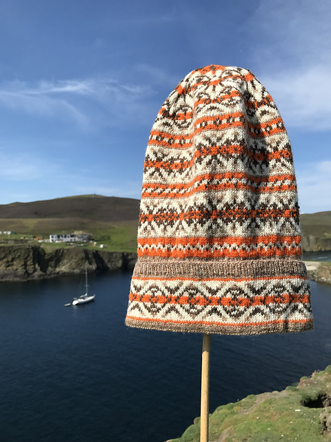 Ravelry: Knitting Jenny 27: Fair Isle Fisherman's Kep Hat pattern by ...