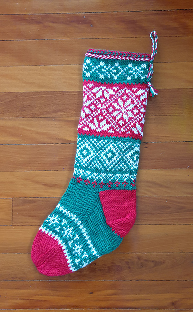 Ravelry: Nordic Style Stocking pattern by Shona Smith