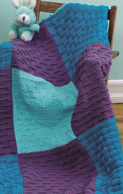 Ravelry: Baby Blues Baby Blanket pattern by Kathy Perry