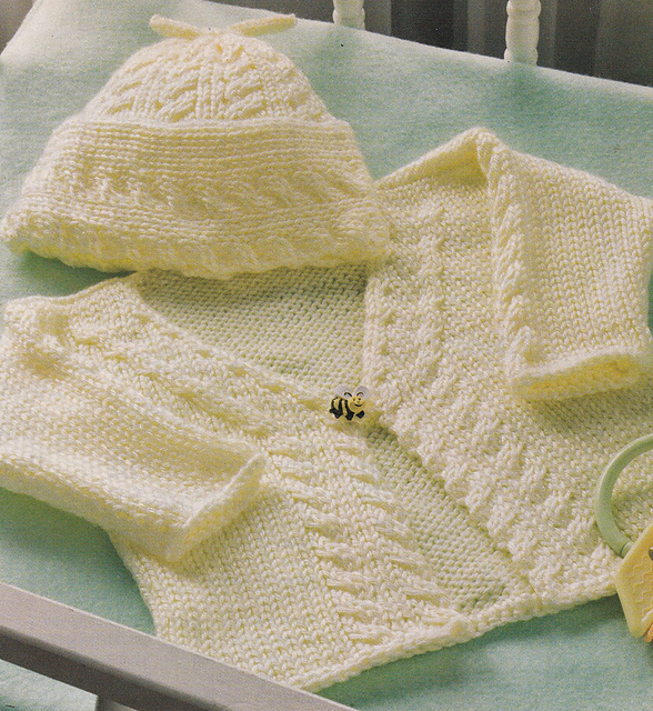 Ravelry: Adorable Baby Cables pattern by Kathy Perry