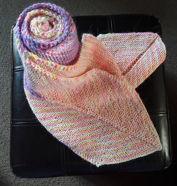Ravelry: Square and Mitre Scarf pattern by Lesley Arnold-Hopkins