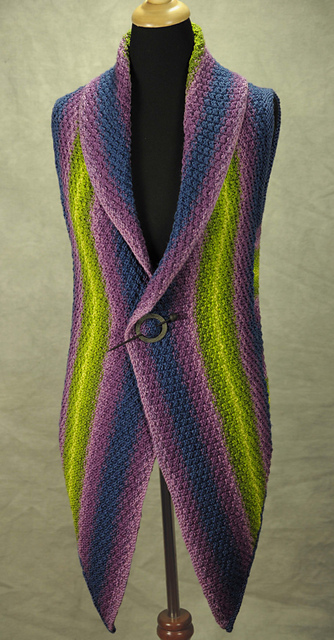 Ravelry: The Deborah Beresford Vest pattern by Robin Hunter
