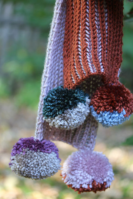 Ravelry: PatchRib Scarf pattern by Jennifer Dassau