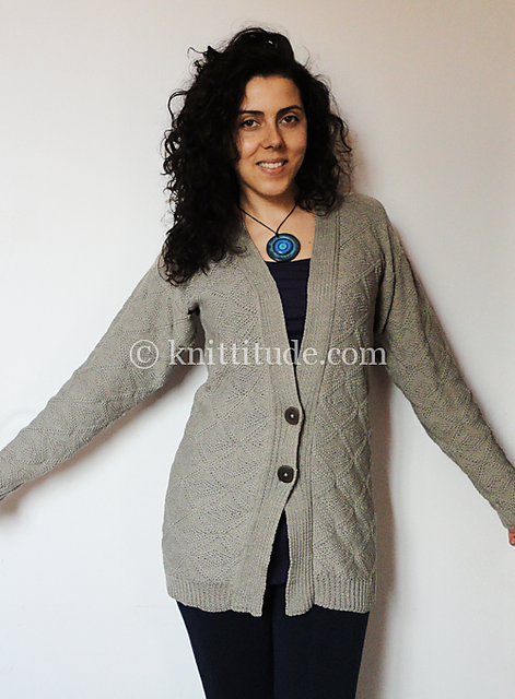 Ravelry: Cream-Colored Cardigan pattern by Knittitude