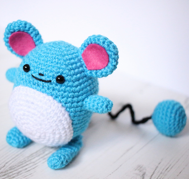 Ravelry: Marill Pokemon Amigurumi pattern by Cathrine Johansson