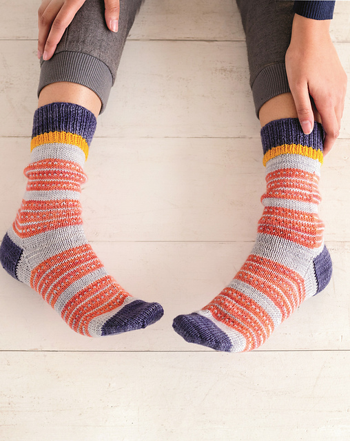 Ravelry: Woodstock Socks pattern by Jesie Ostermiller