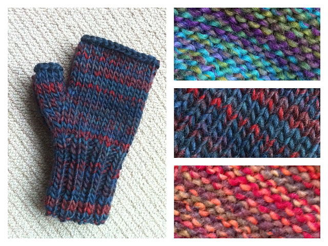 Ravelry: Basic Fingerless Mittens pattern by Kate Turnbull