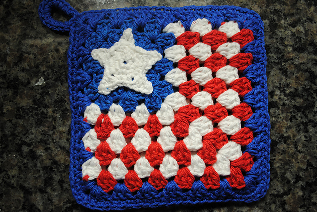 Ravelry: American Pride Granny Square pattern by Bonnie Batten