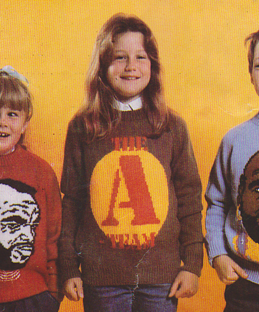 Ravelry: The A Team Logo Sweater pattern by Gary Kennedy (Intarsia)