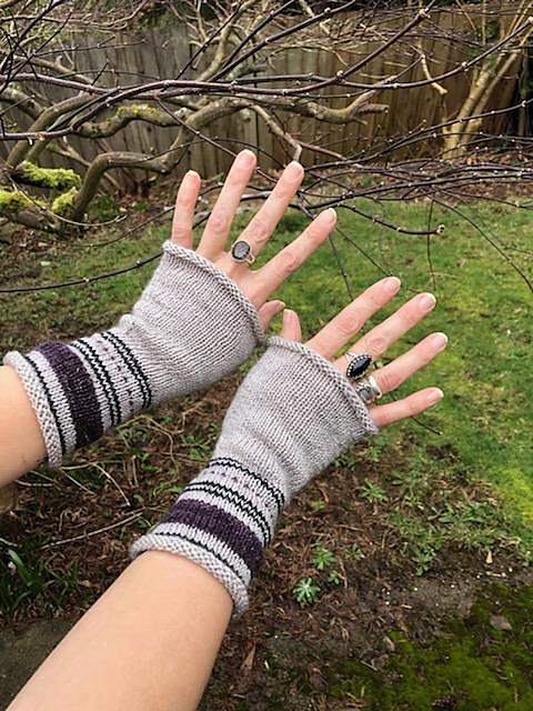 Ravelry: One Way or Another Cuffs pattern by KnittyMelissa