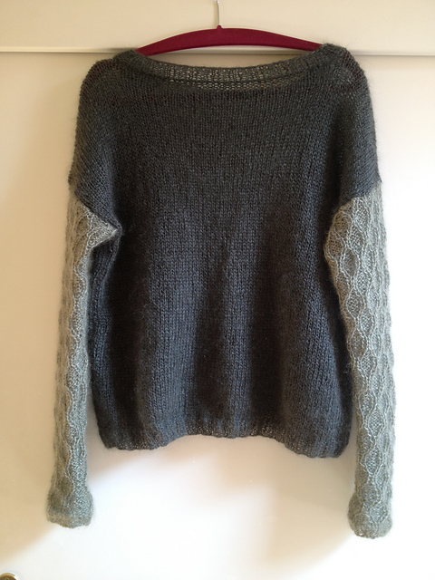 Ravelry: # 016 Oversized Pulli mit Rauten pattern by Lana Grossa