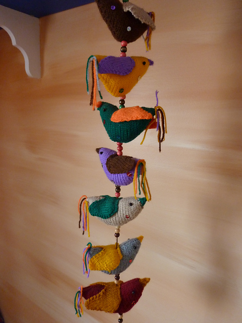 Ravelry: Bird Mobile pattern by Sandra Polley