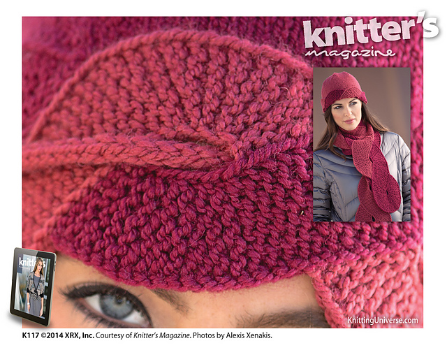 Ravelry: Sssinuous Hat pattern by Gayle Roehm
