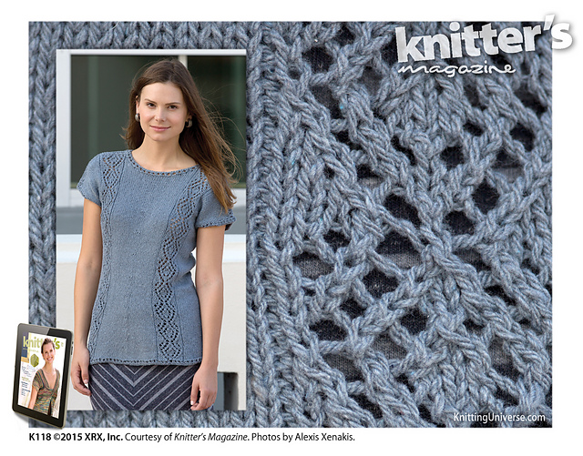 Ravelry: Refracting Diamonds pattern by Gayle Roehm