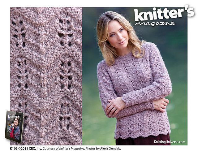 Ravelry: Making Waves pattern by Kathy Zimmerman