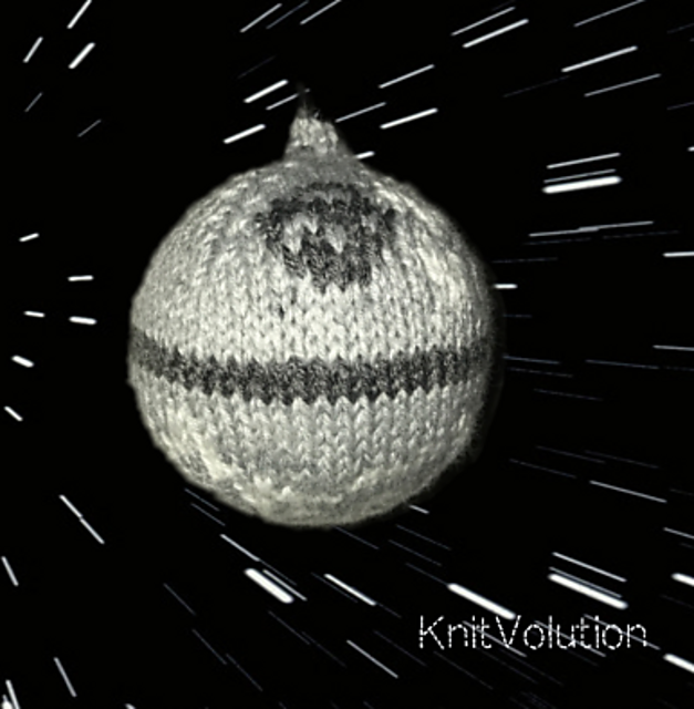 Ravelry: Star Wars Death Star Ornament pattern by Liz Denniston