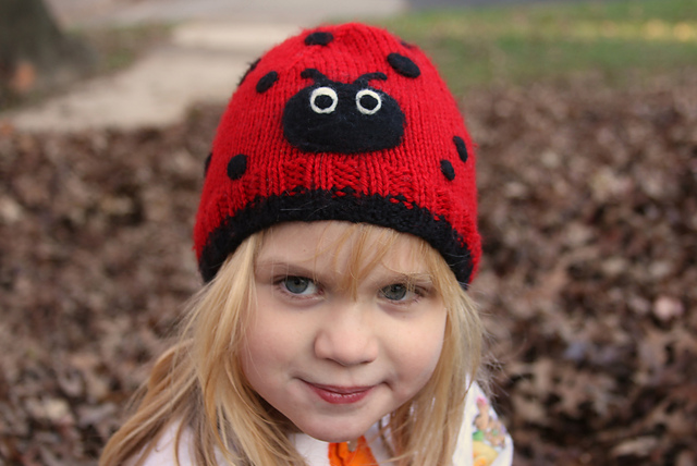 Ravelry: Knitwit Knits Ladybug Hat pattern by Amy Orosco