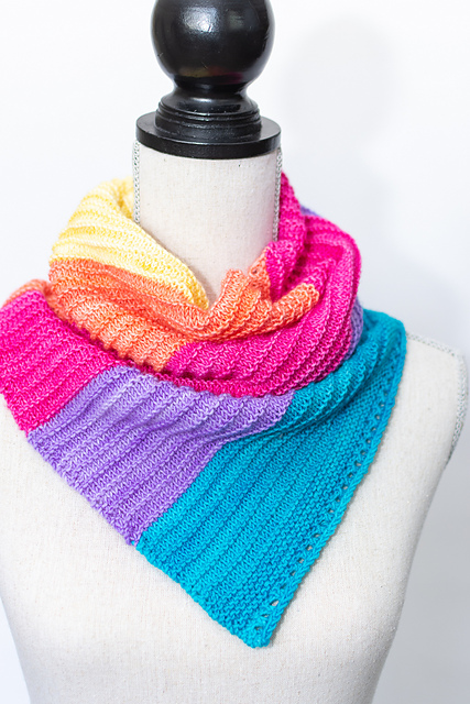 Ravelry: Dream Ridges Cowl pattern by Kelene Kinnersly