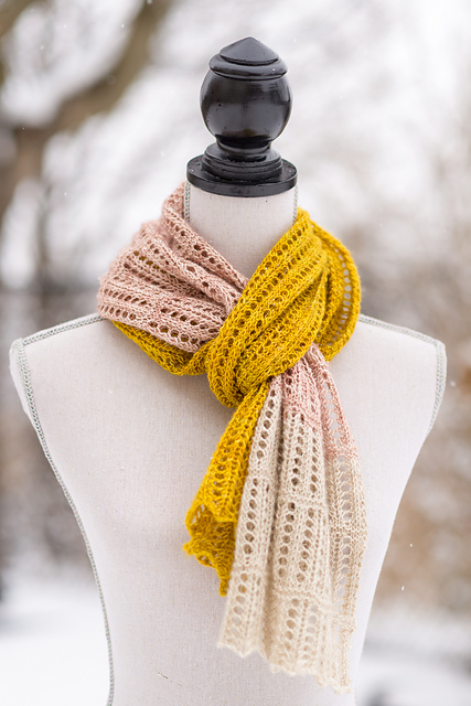 Ravelry: Edging Scarf pattern by Kelene Kinnersly