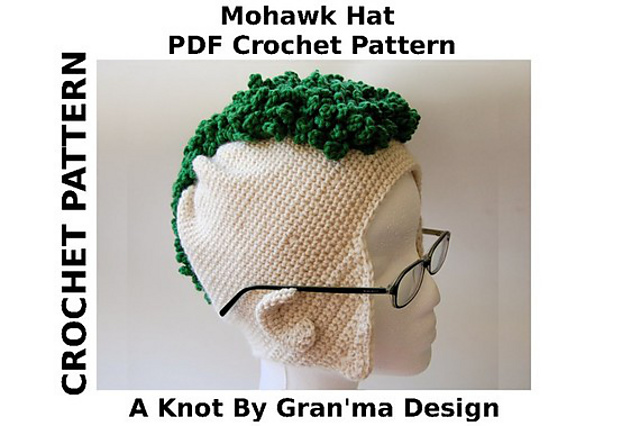 Ravelry: Mohawk Hat pattern by Jessica Schleicher