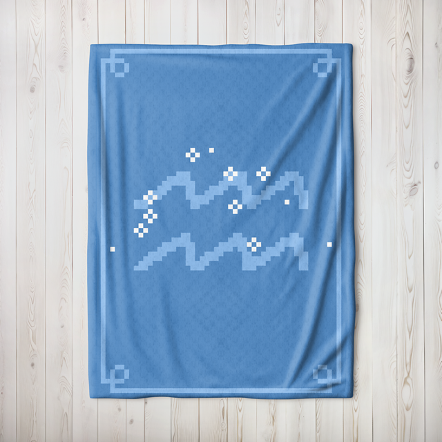 Ravelry: Aquarius Zodiac C2C Blanket pattern by Hailee Lynn