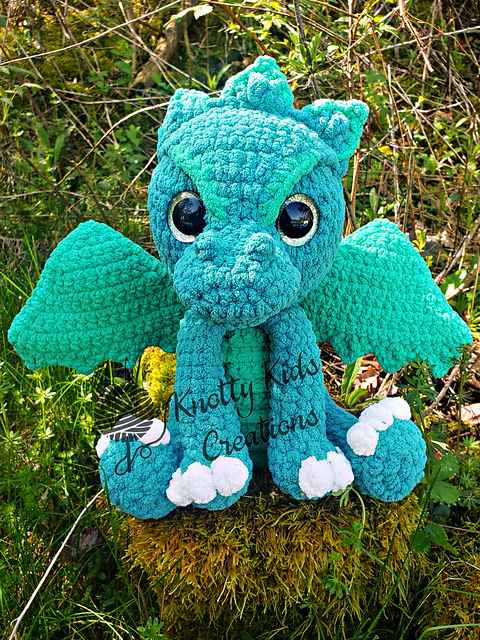 Ravelry: Phineas the Ferocious Dragon pattern by Kristine Scribner