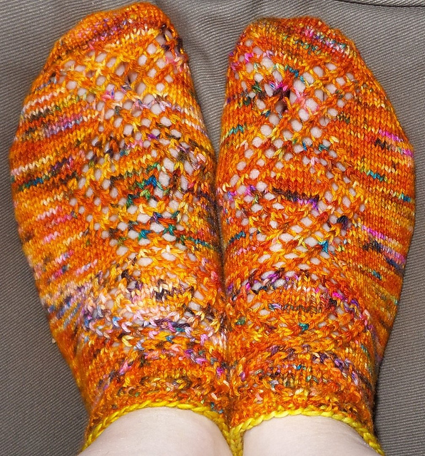 Ravelry: Inferno socks pattern by Melanie Leeb