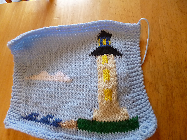 Ravelry: lighthouse and cloud pattern by koalamely