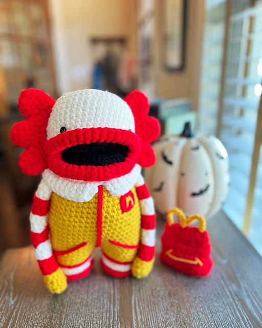 Ravelry: Ronald McDonald MOD pattern by Brittany Casey