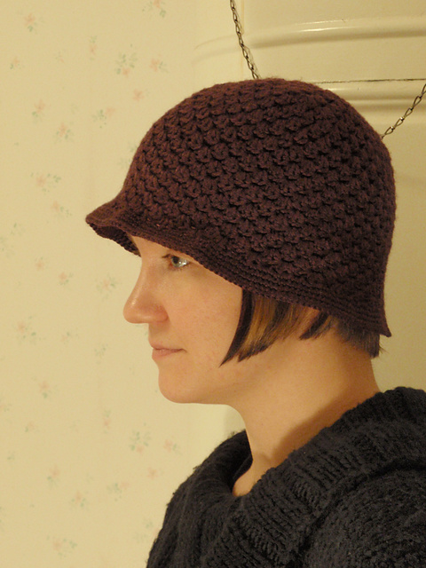 Ravelry: 'Lula' Cloche Hat pattern by Juju Vail
