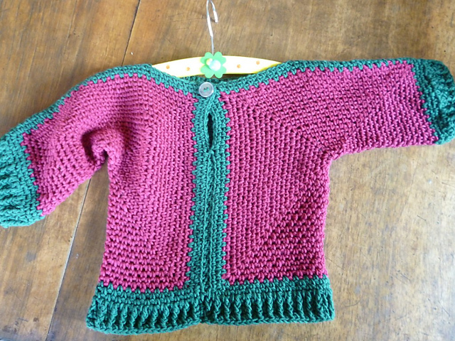 Ravelry: Chain Stitch Hexagon Sweater pattern by Mary Lokken