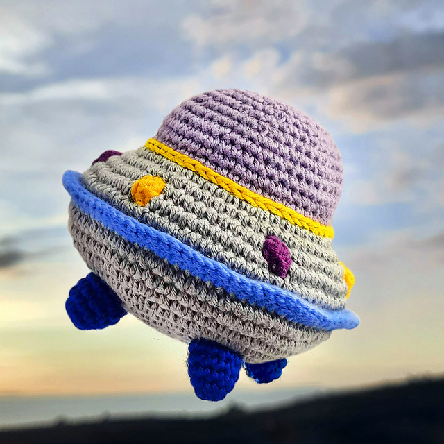 Ravelry: UFO amigurumi pattern by Natalia Kononenko