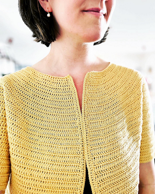 Ravelry: The Limoncello cardigan pattern by Camilla Adolfsson
