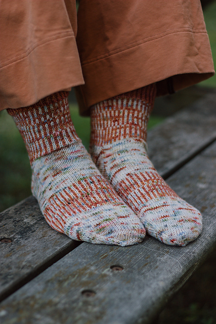 Ravelry: Aita Socks pattern by Jenny Ansah