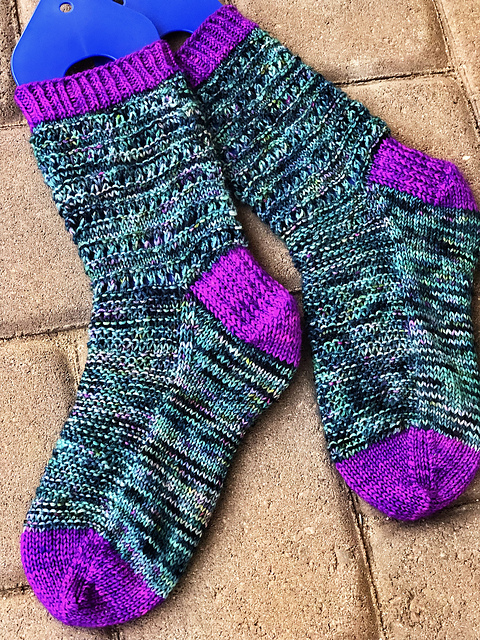 Ravelry: Change Your Mind Socks pattern by Kountingsheep