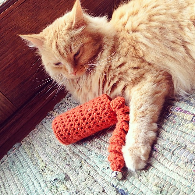 Ravelry: Easy Cat Toy pattern by Jamey from Dabbles & Babbles
