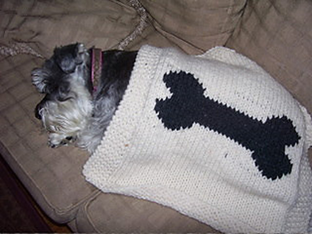 Ravelry: Dog Bone Blanket pattern by Sara Lucas and Allison Isaacs